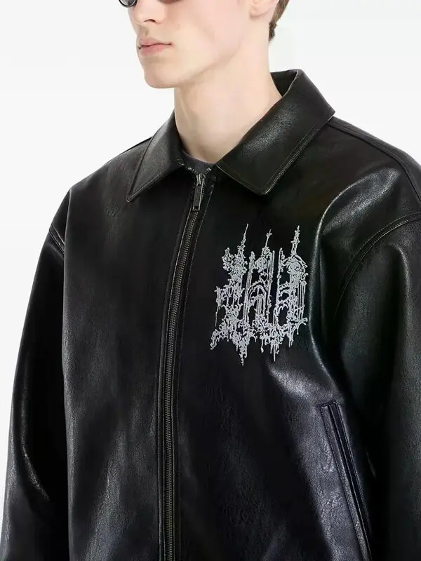 WASTED Stronghold Varsity Bomber Jacket