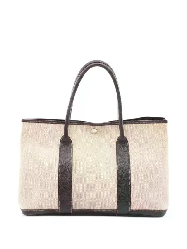 Hermès 2005 Garden Party Pm Tote Bag - Neutrals