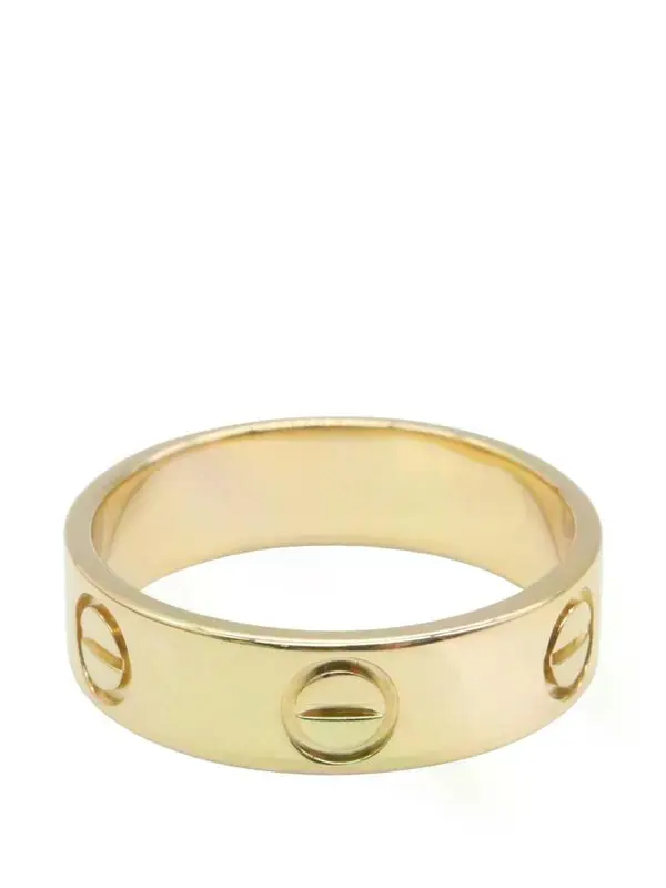 Cartier 18k Yellow Love Ring - Gold
