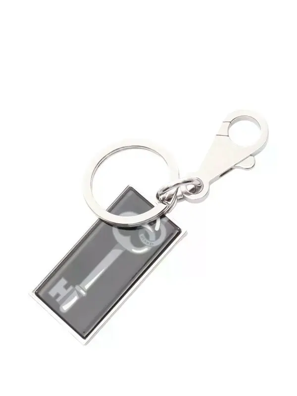 Hermès Illusion Keyring - Silver