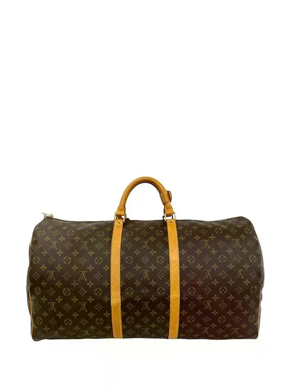 LOUIS VUITTON Monogram Keepall 60 Travel Bag