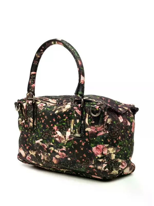 Givenchy Medium Floral Printed Calfskin Pandora Satchel