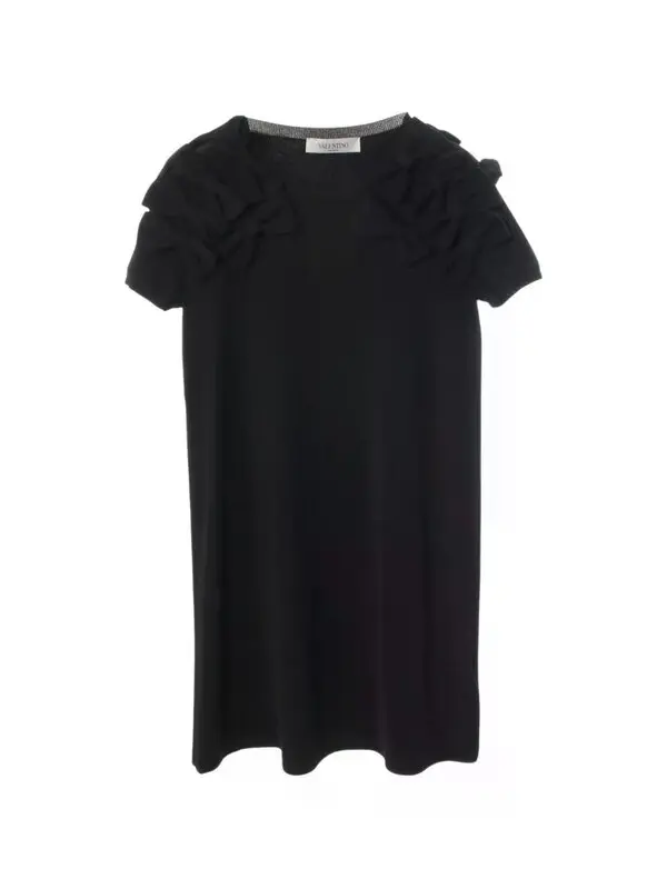 Valentino Garavani Ribbon Knit Dress - Black
