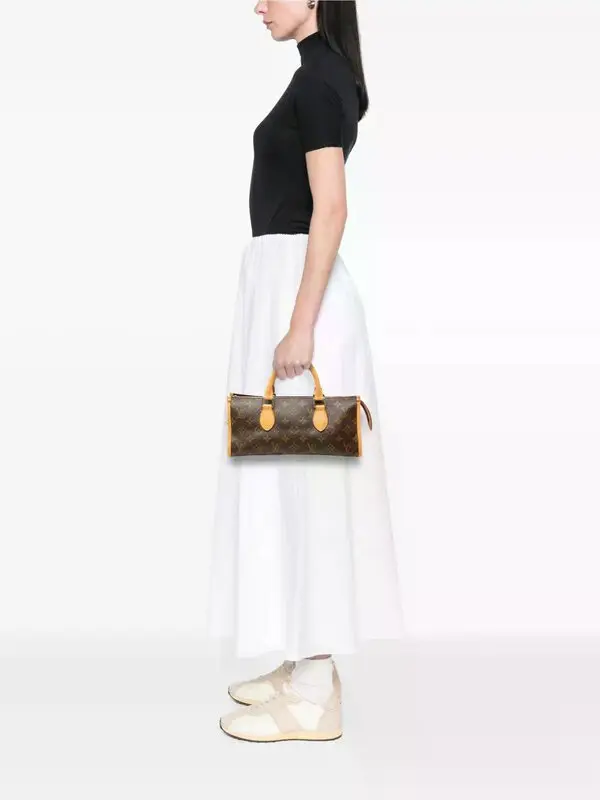 LOUIS VUITTON Monogram Popincourt Handbag - Brown