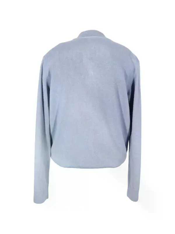 Eleventy Quarter-zip Ribbed Sweater