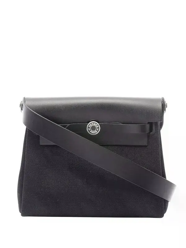 Hermès Herbag Zip 20 Bag - Black