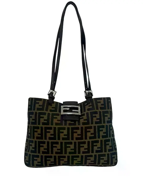 Fendi Zucca Canvas Tote Bag