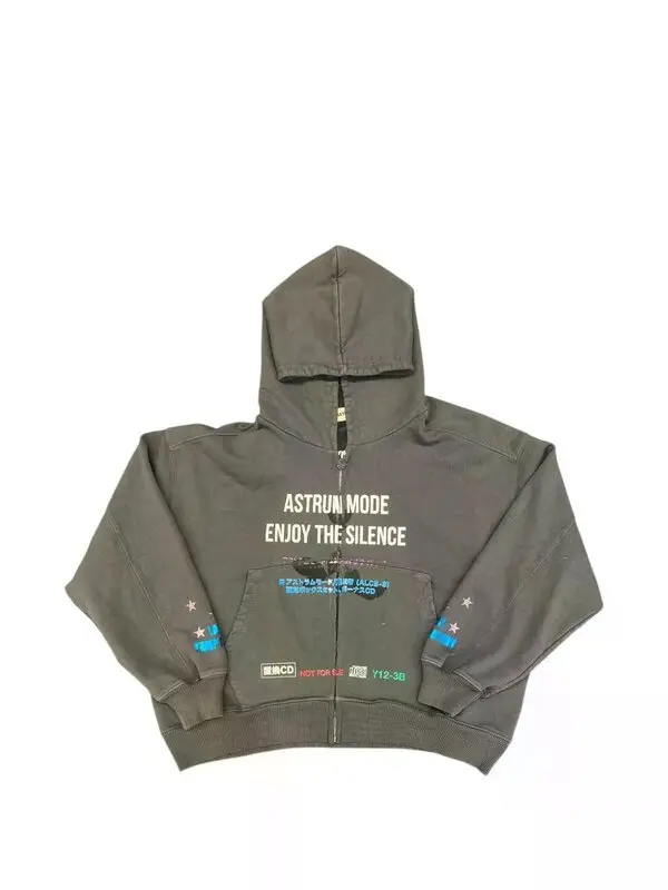 ASTRUM Graphic Print Zip-up Hoodie