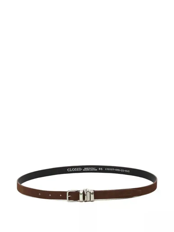 Closed Buckle-fastening Belt