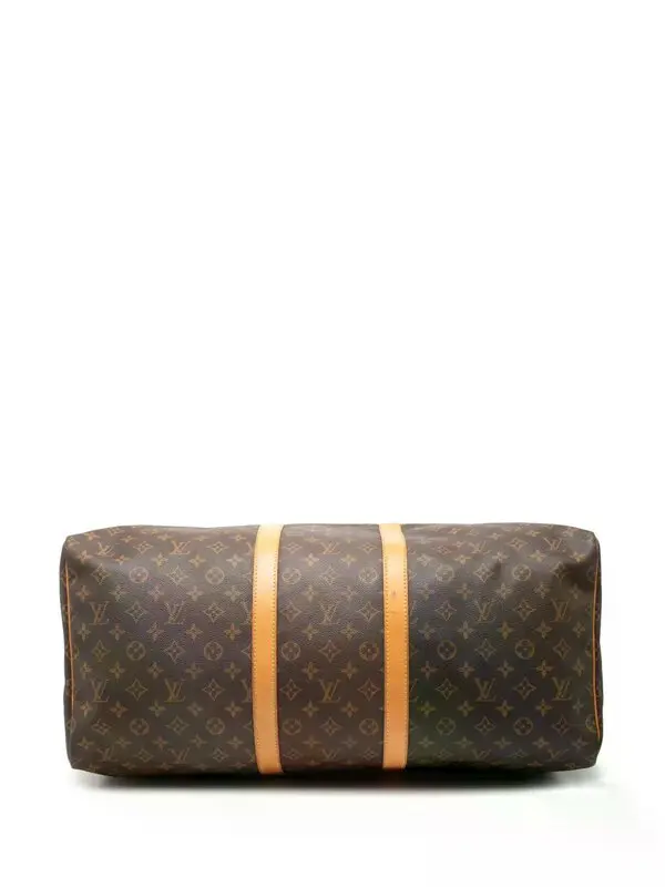 LOUIS VUITTON Monogram Keepall 55 Travel Bag