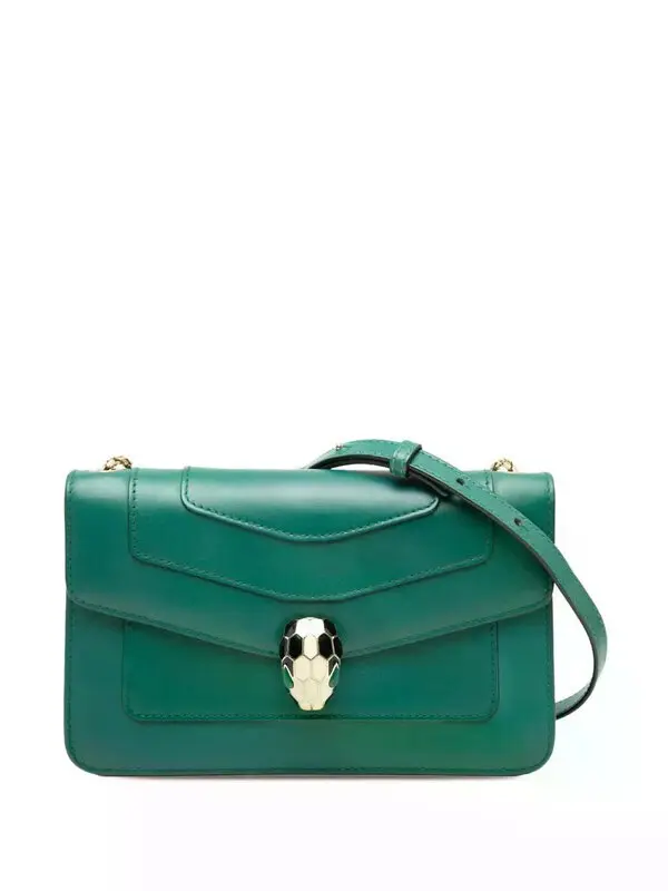 BVLGARI Serpenti Forever Crossbody Bag - Green