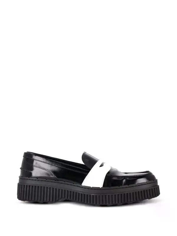 TOD'S Platform Penny Loafers