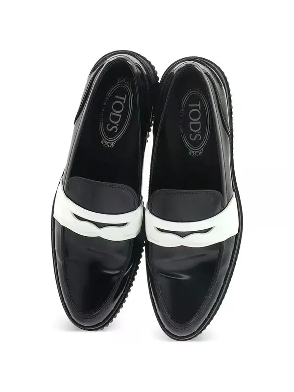 TOD'S Platform Penny Loafers