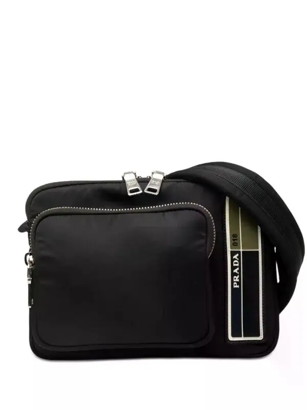 Prada Tessuto Crossbody Bag - Black