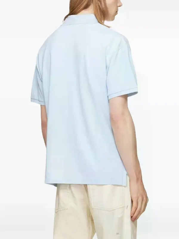 Palm Angels Curved Logo Polo Shirt