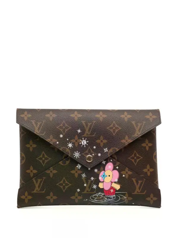 LOUIS VUITTON Vivienne Kirigami Pochette Set Clutch Bag - Brown