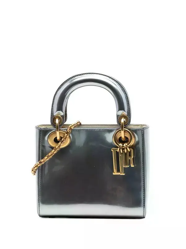 Dior Mini Lady Satchel - Silver