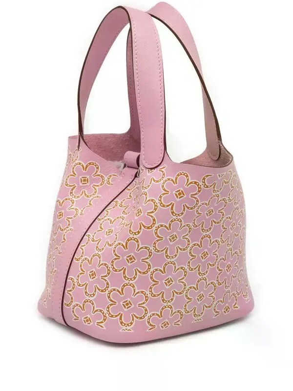 Hermès Lucky Daisy Picotin Lock 14 Handbag