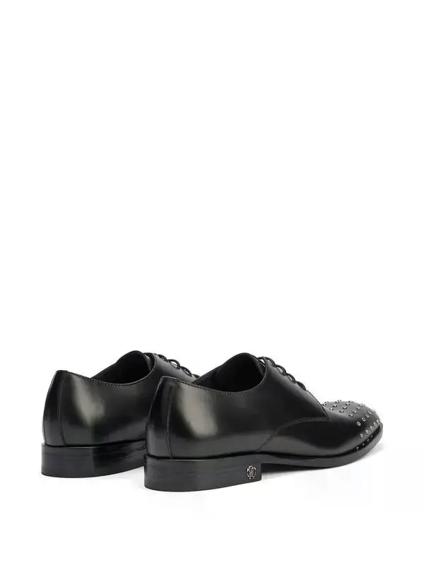 Roberto Cavalli Stud-embellished Derby Shoes