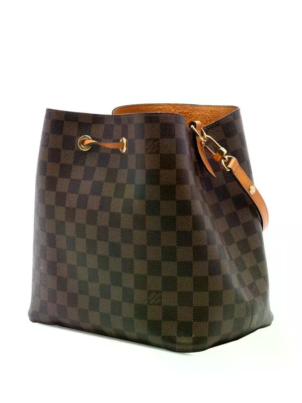 LOUIS VUITTON Damier Ebene Neonoe Mm Bucket Bag