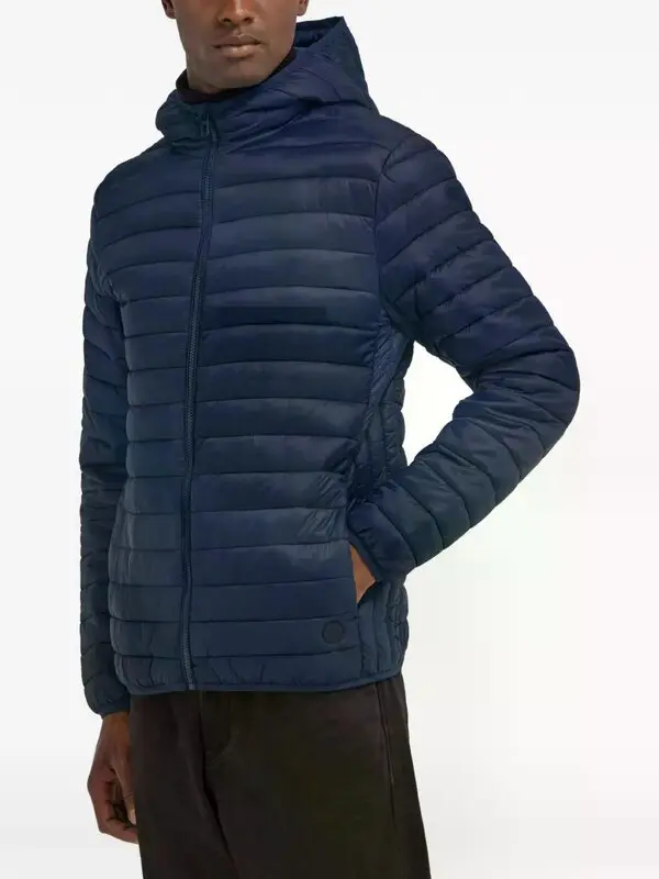 Roberto Cavalli Quilted Hooded Jacket