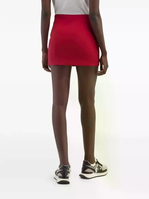 Roberto Cavalli Logo Plaque Miniskirt