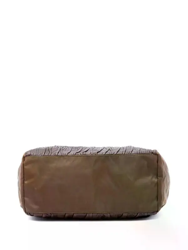 Prada Nappa Gaufre And Tessuto Tote Bag