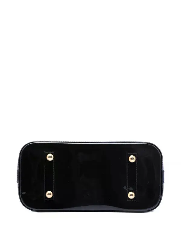 LOUIS VUITTON Monogram Vernis Alma Pm Satchel