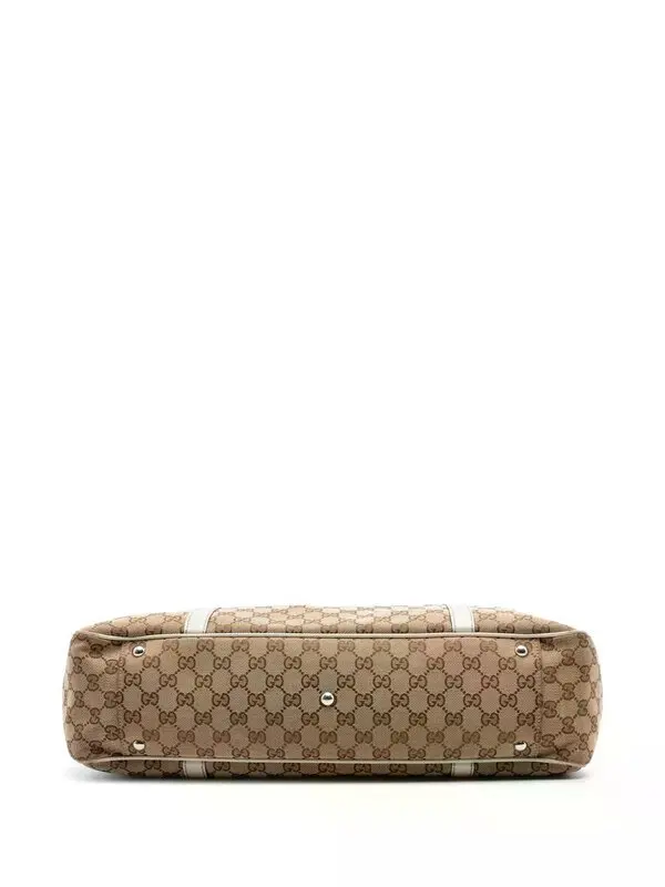 Gucci Large Gg Canvas Twins Tote Bag