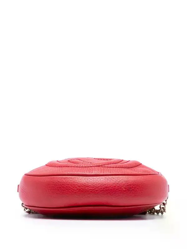 Gucci Soho Chain Crossbody Bag - Red