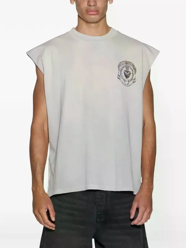 Ksubi Anguish Graphic-print Tank Top