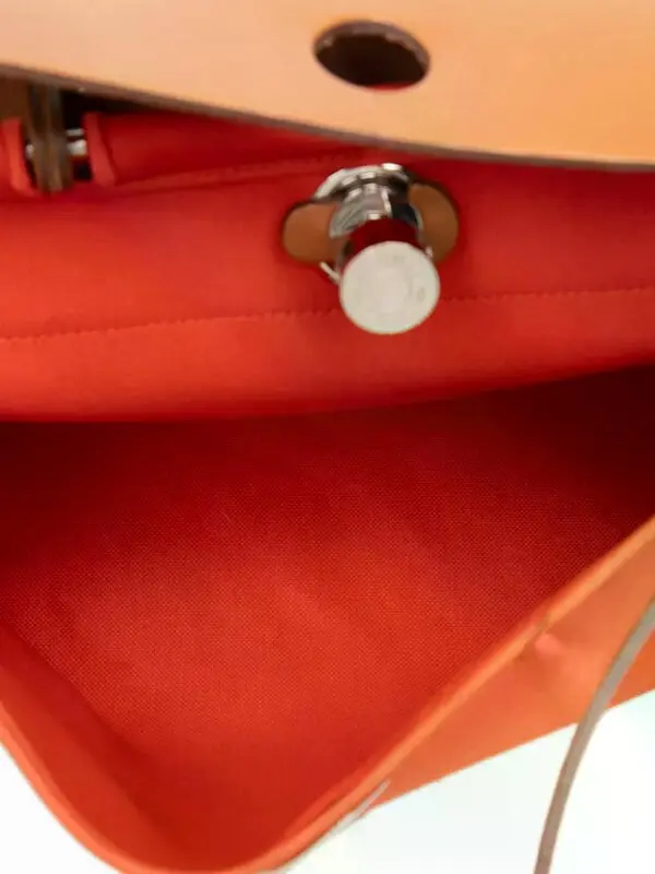 Hermès Toile Herbag Zip 31 Satchel