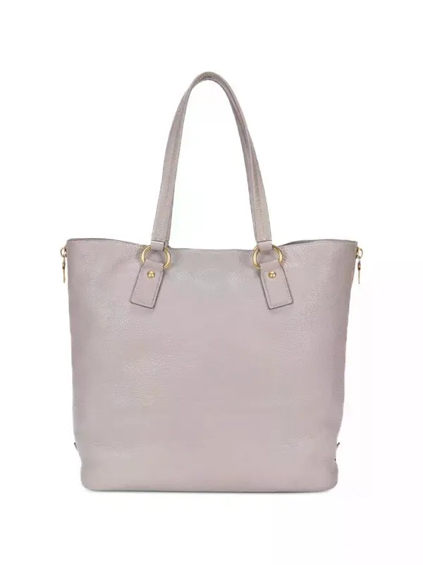 Prada Side Zip Tote Bag