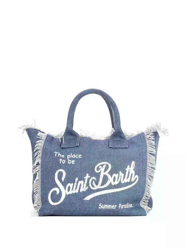 MC2 SAINT BARTH Logo-print Tote Bag