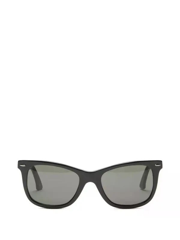 Acne Studios Logo Detail Square Frame Sunglasses