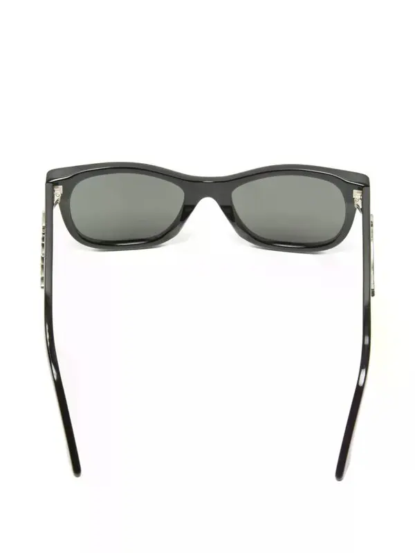 Acne Studios Logo Detail Square Frame Sunglasses