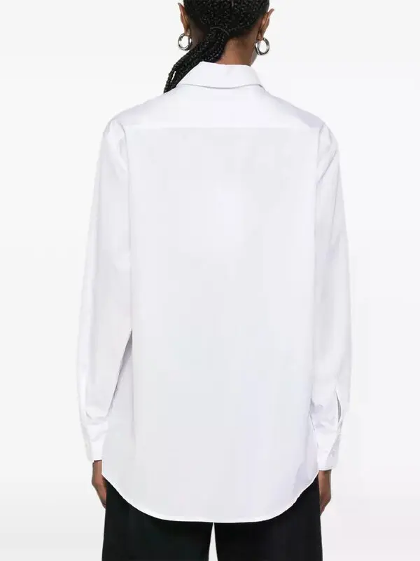 Viktor & Rolf Lace-trimmed Bow Detail Shirt