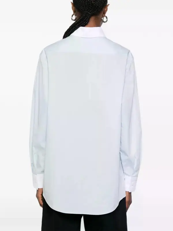 Viktor & Rolf Lace-trimmed Bow Detail Shirt