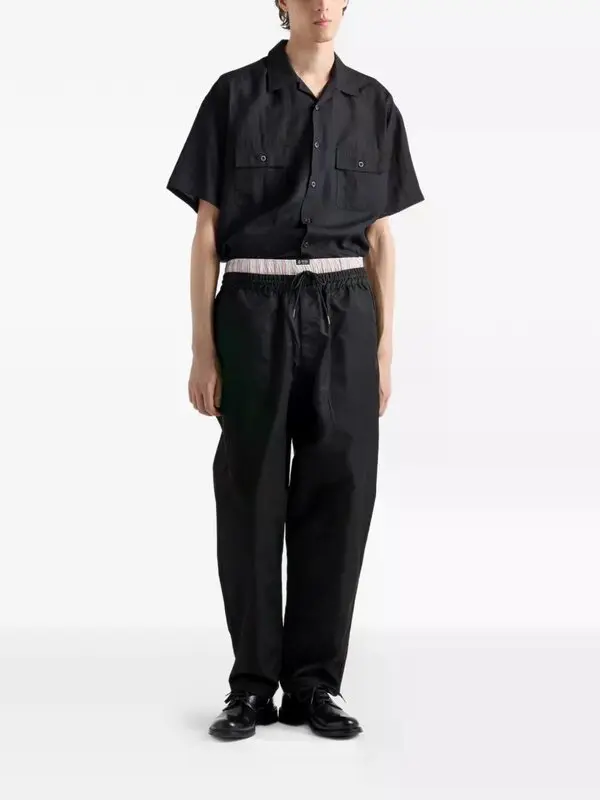 Prada Re-nylon Wide-leg Trousers