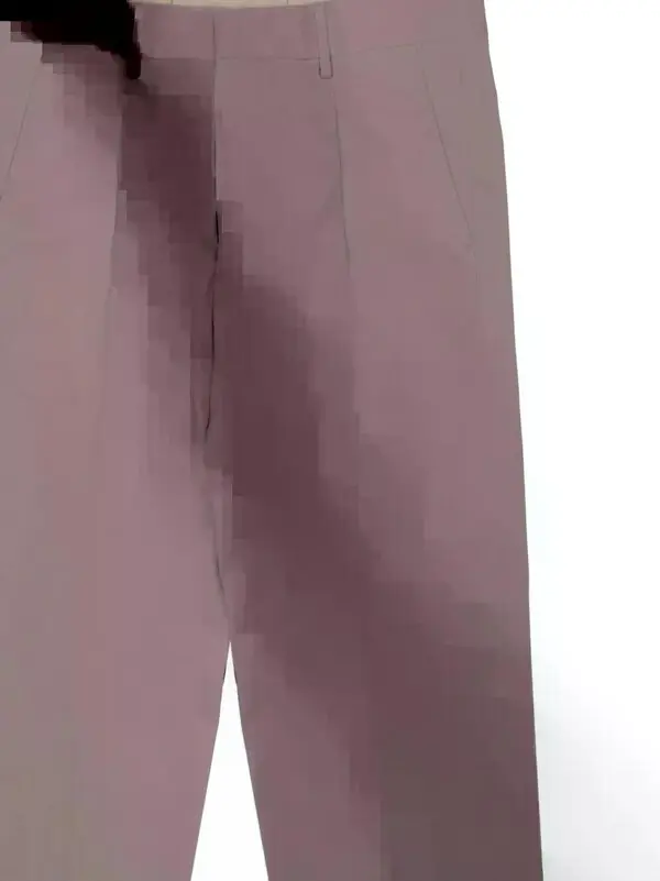 COSTUMEIN Pleated Pressed-crease Trousers