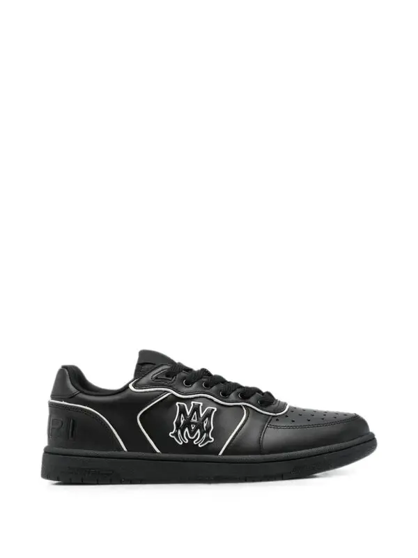 Amiri Newport Logo-patch Sneakers - Black