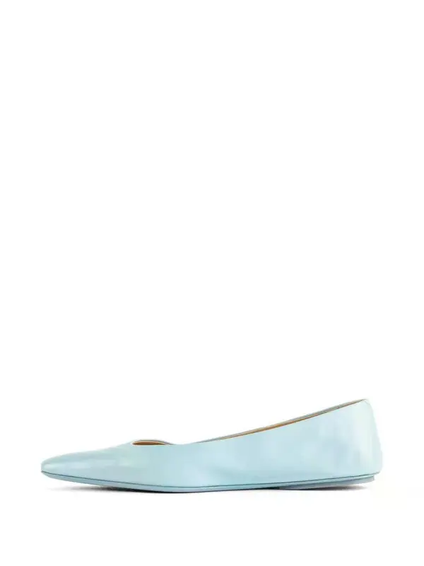 Marsèll Cazzuola Pointed-toe Ballet Flats - Blue