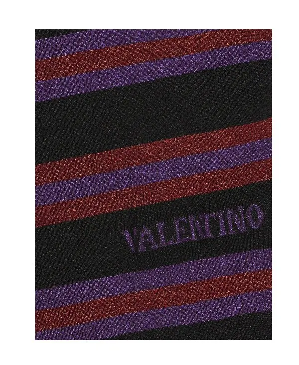 Valentino Garavani Striped Sleeveless Knit Tank Top