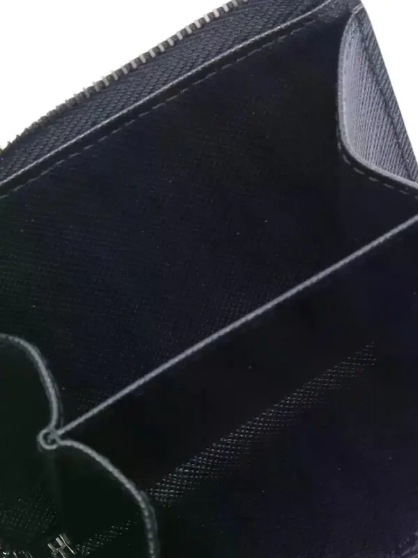 Prada 2020s Saffiano Triang Card Case