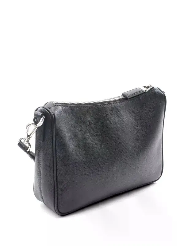 Prada Saffiano Leather Travel Pouch Shoulder Bag