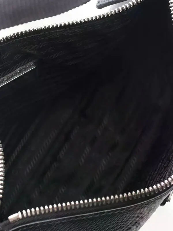 Prada Saffiano Leather Travel Pouch Shoulder Bag