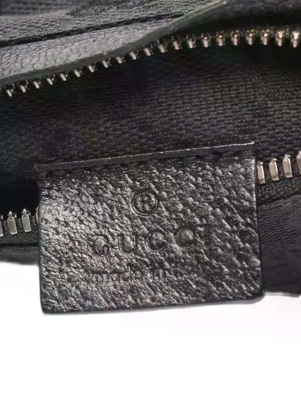 Gucci Gg Canvas Belt Bag - Black