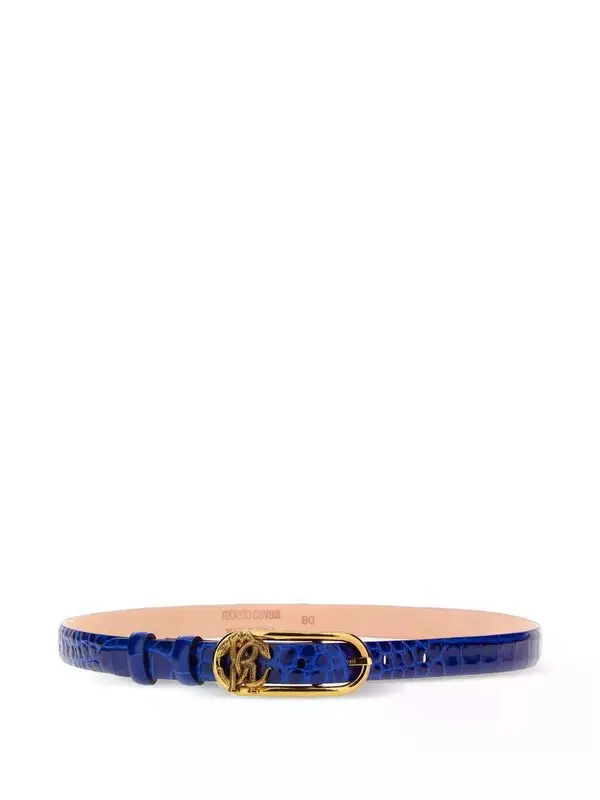 Roberto Cavalli Rc Monogram Belt - Blue