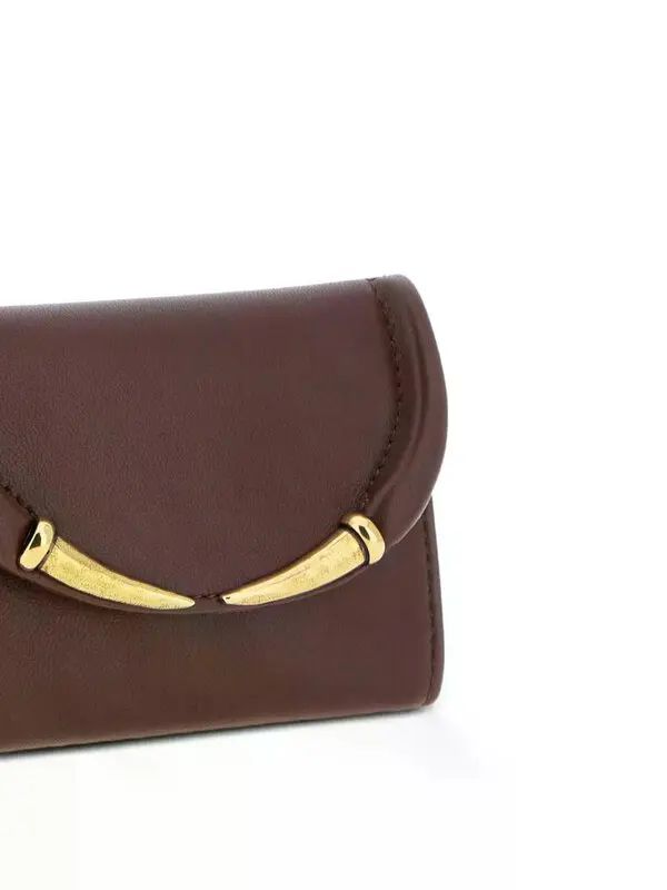 Roberto Cavalli Fang-embellished Wallet