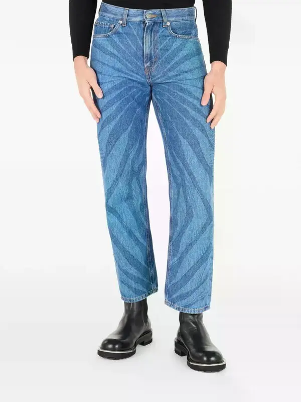 Roberto Cavalli Five-pocket Straight-leg Jeans